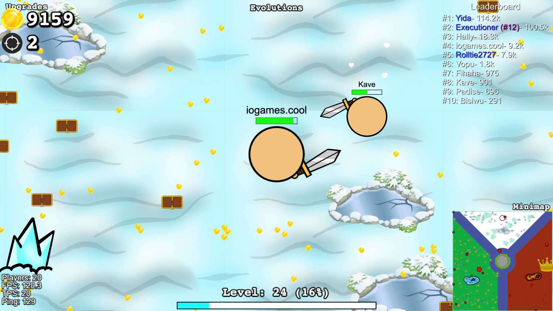 iogames.party - your best free io-games