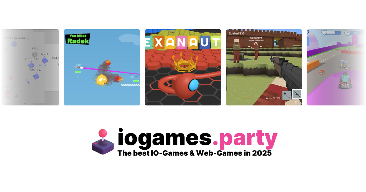 The best IO-Games & Web-Games in 2025