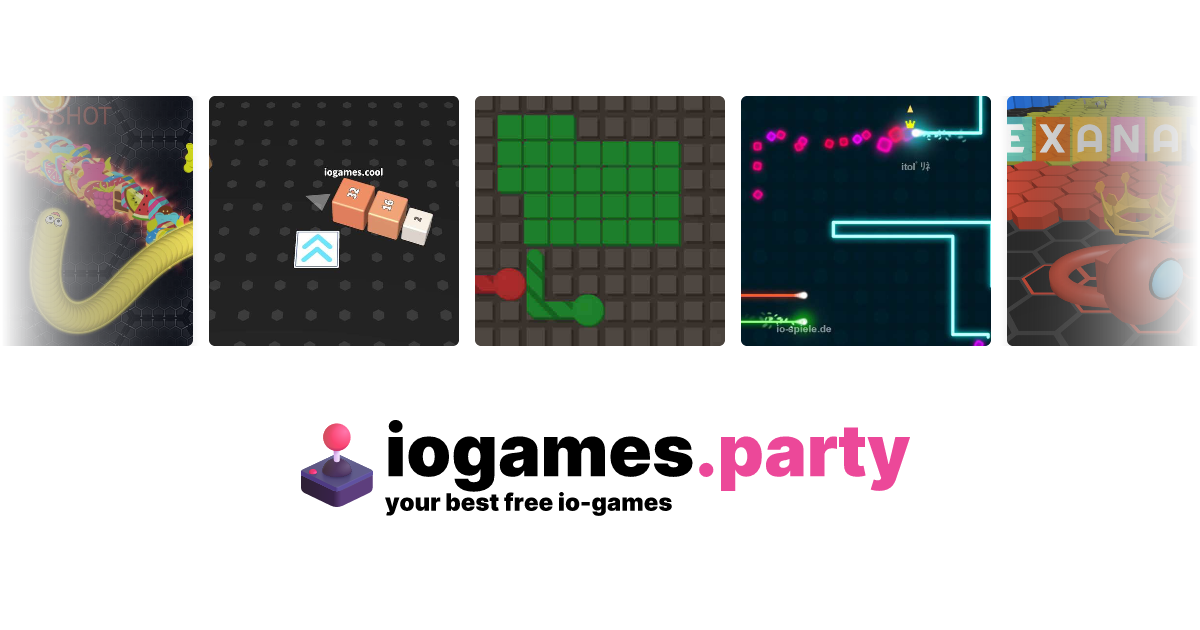 iogames.party - your best free snake io-games